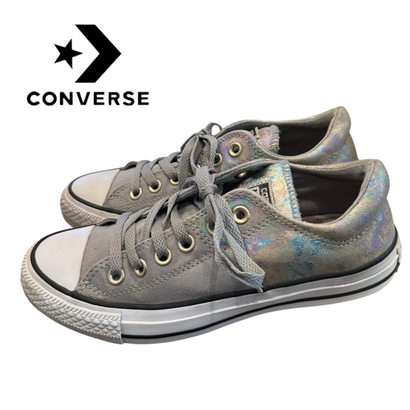 Converse | Shoes | Converse All Star Madison Lo Ox Gray Iridescent ...
